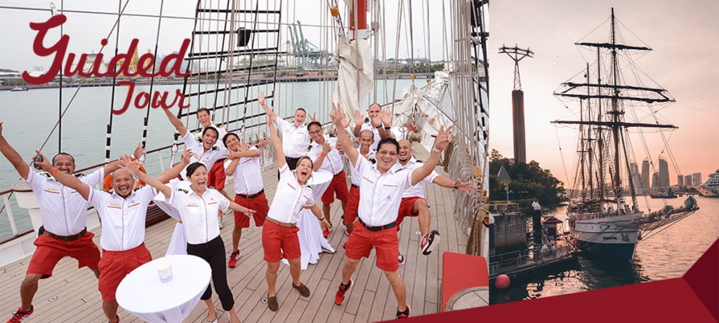 Guided Tour onboard the Royal Albatross | Tall Ship Singapore