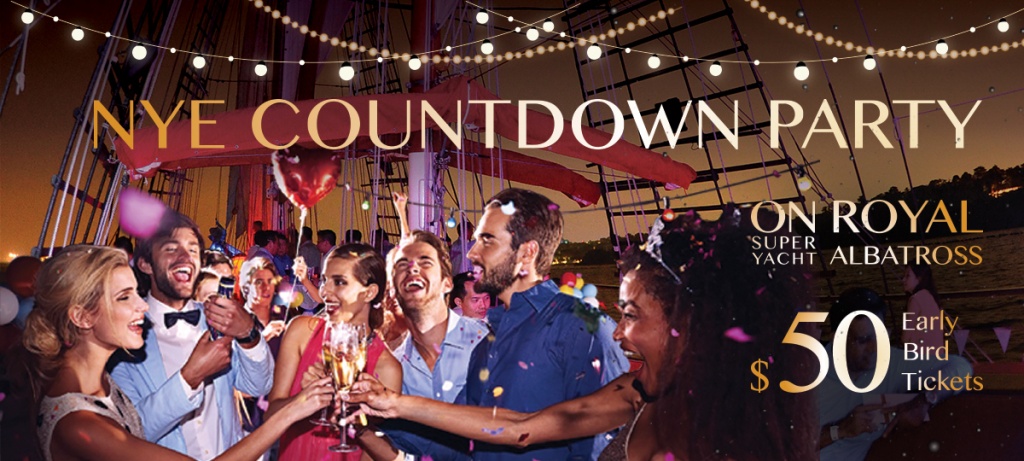 New Year Countdown Party | Luxury Dine & Sail Singapore