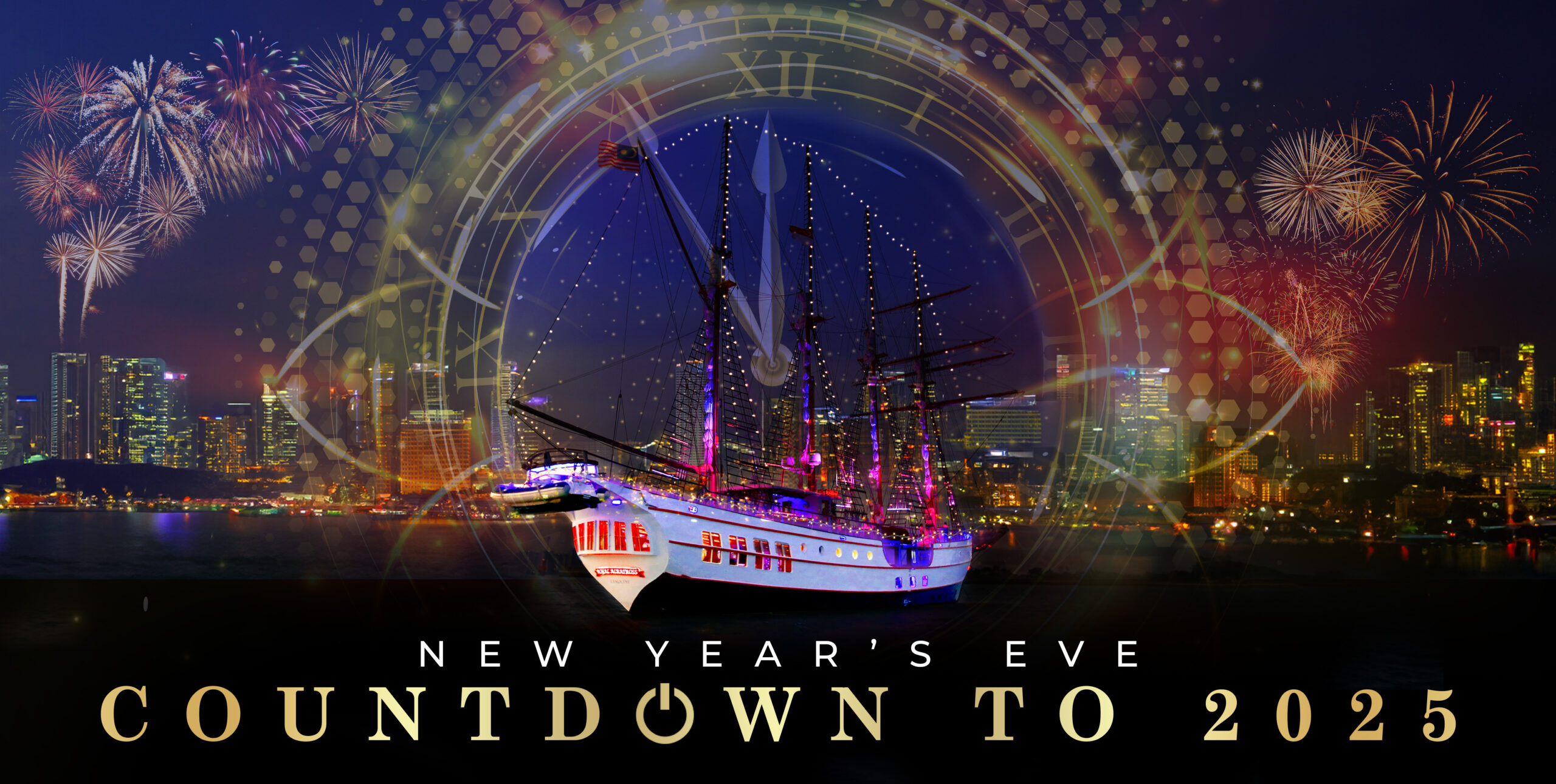New Year's Eve Countdown 2024 | Luxury Dine & Sail Singapore
